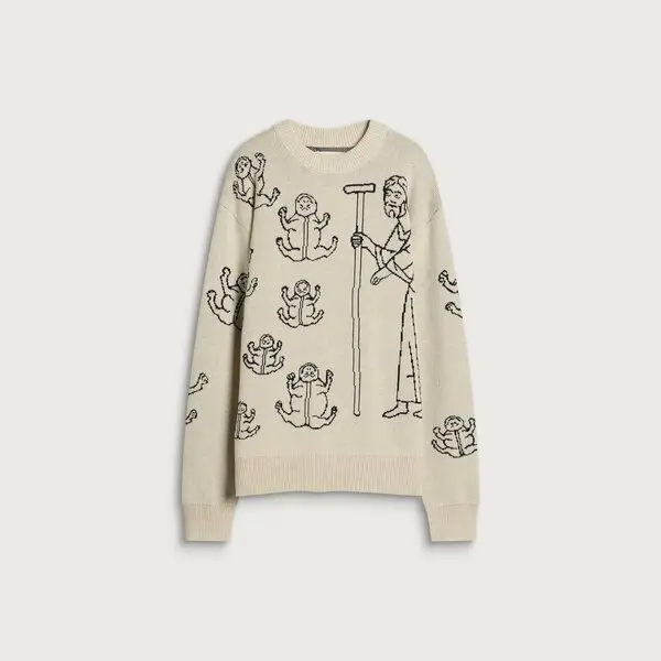 HERESY Frogs! Knit Jumper