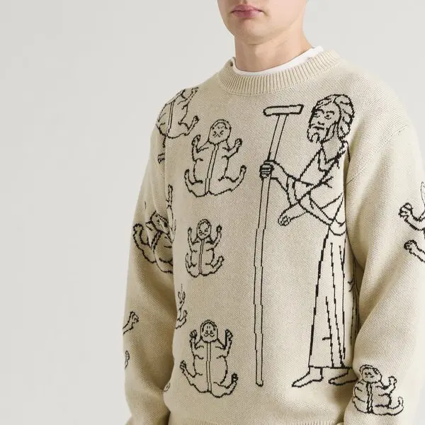 HERESY Frogs! Knit Jumper