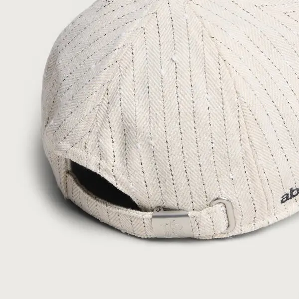 ABOUT:BLANK Monogram Pinstripe Cap