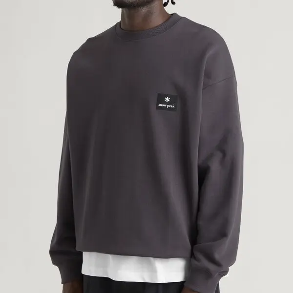 SNOW PEAK New Standard Square Logo Pullover