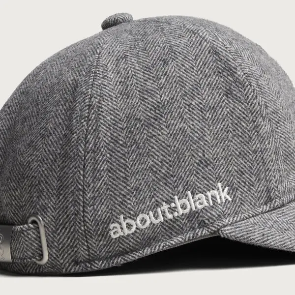 ABOUT:BLANK Monogram Herringbone Cap