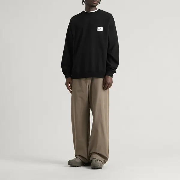 SNOW PEAK New Standard Square Logo Pullover