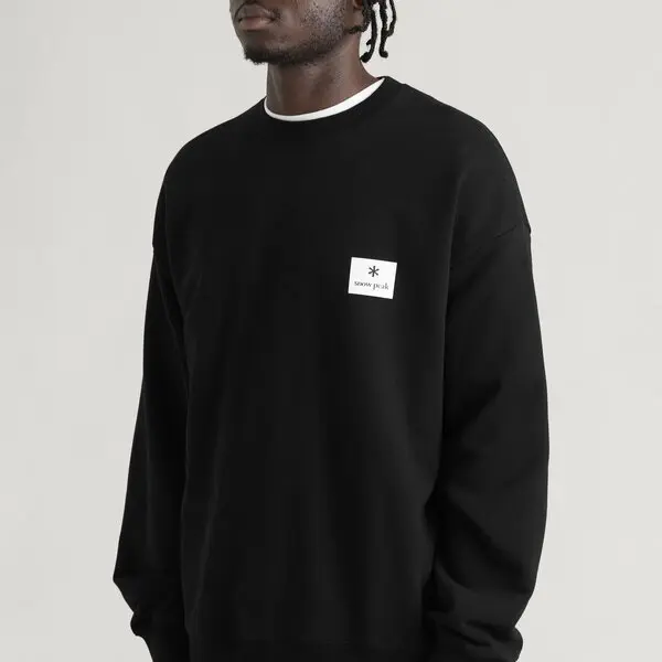 SNOW PEAK New Standard Square Logo Pullover