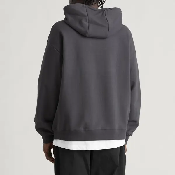 SNOW PEAK New Standard Square Logo Hoodie - Charcoal