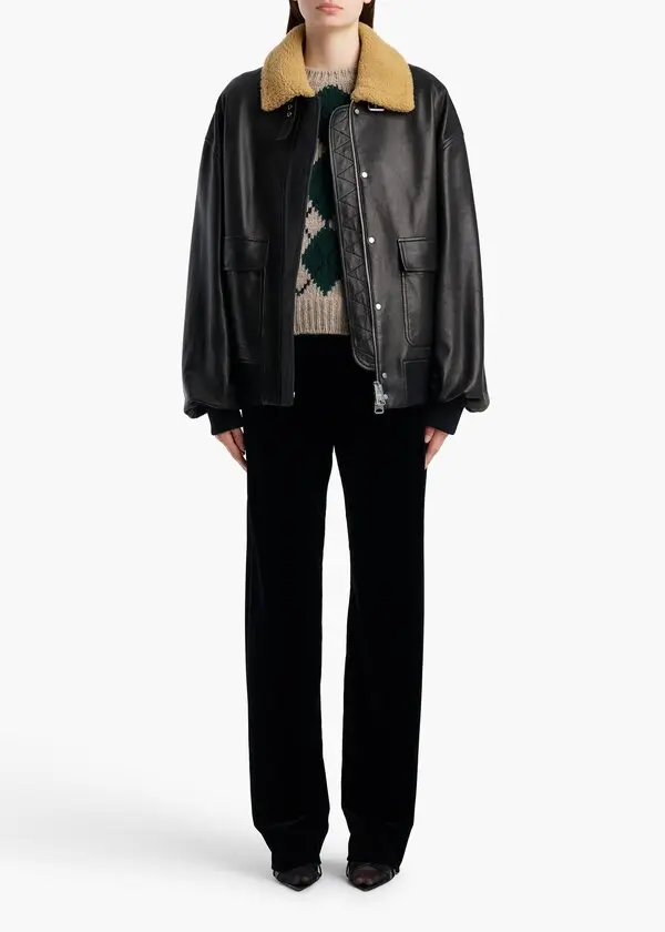 Khaite Sandor Jacket - Black