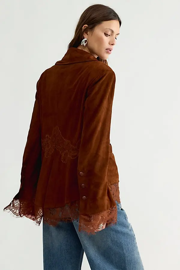 NIGEL PRESTON Romance On Suede Jacket