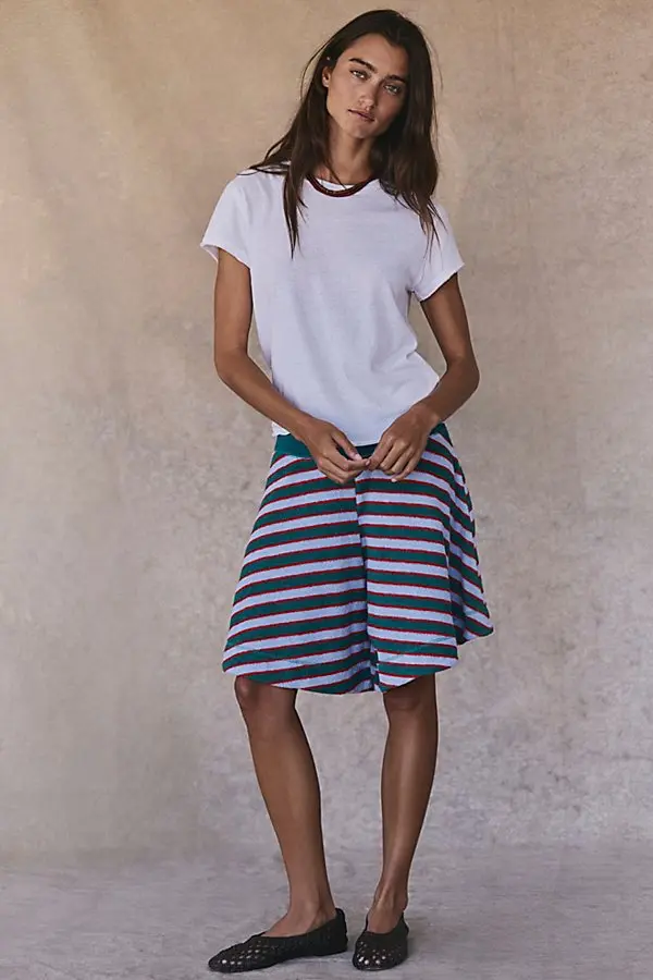 Free People Enna Terry Shorts