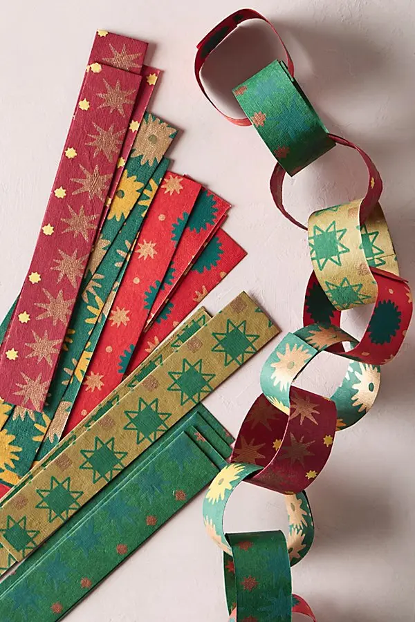 EAST END PRESS Festive Paper Chain Kit