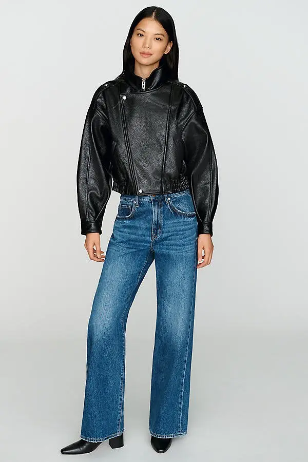PISTOLA Larsen High Rise Relaxed Flare Jeans