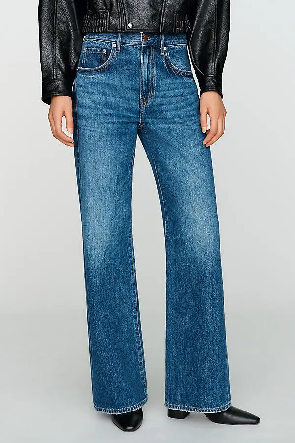 PISTOLA Larsen High Rise Relaxed Flare Jeans