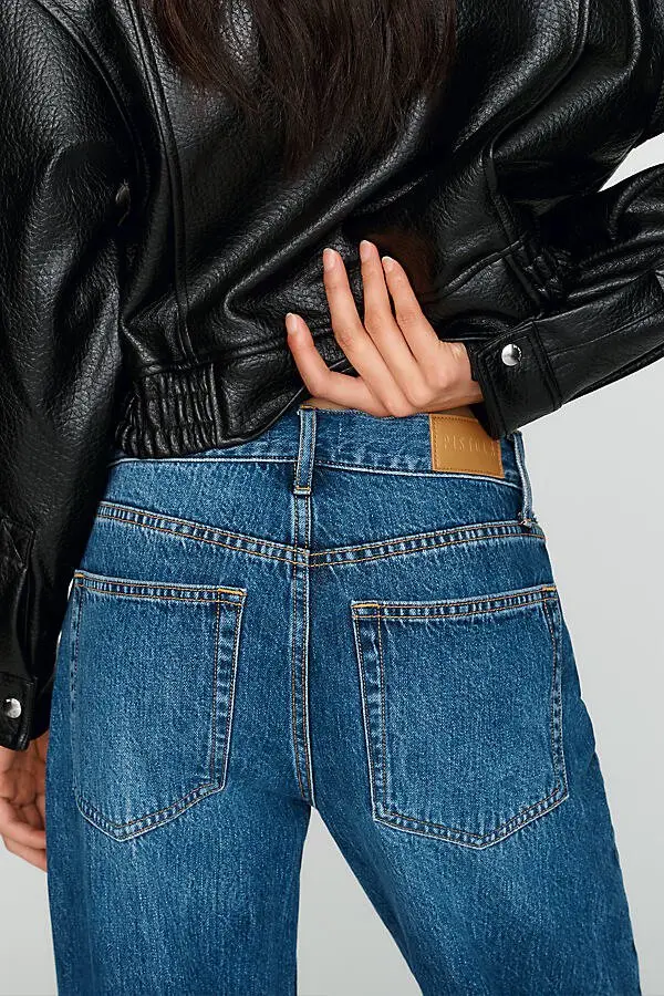 PISTOLA Larsen High Rise Relaxed Flare Jeans