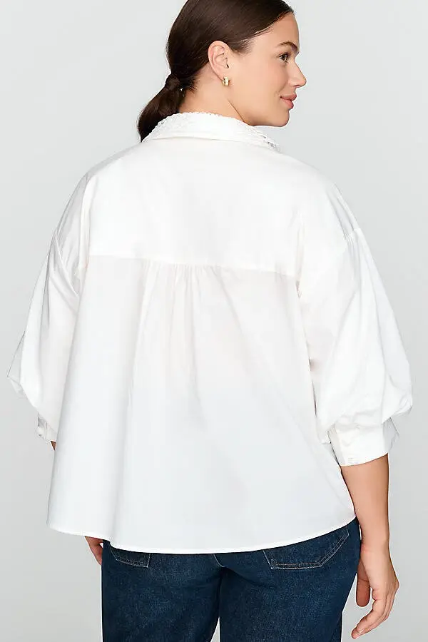 English Factory Plus 100% Cotton Buttondown Shirt