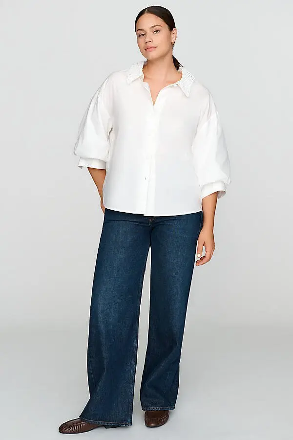 English Factory Plus 100% Cotton Buttondown Shirt