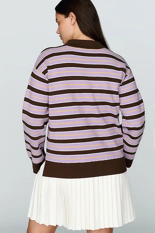 English Factory Polo Pleated Mi Dress