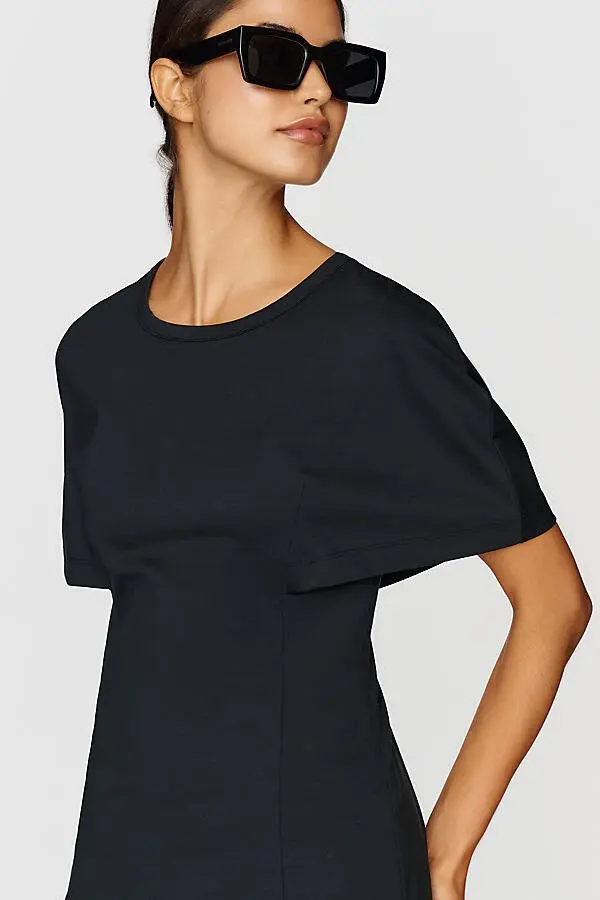 Anthropologie Maeve Structured Ponte Tunic Top
