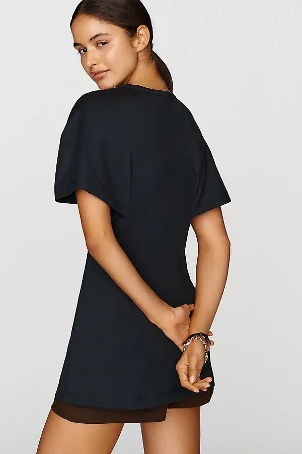 Anthropologie Maeve Structured Ponte Tunic Top