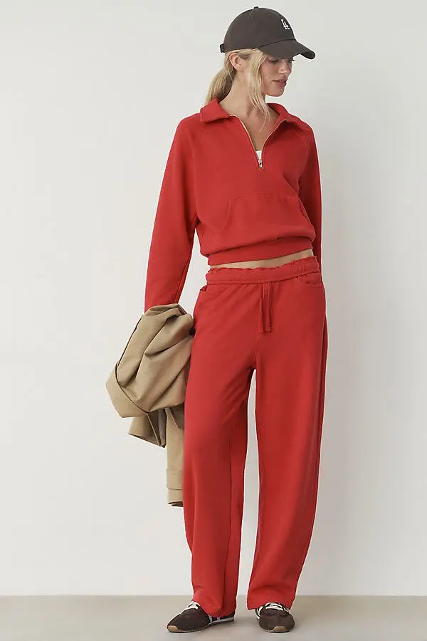 Sundry 100% Cotton Half Zip Sweatshirt