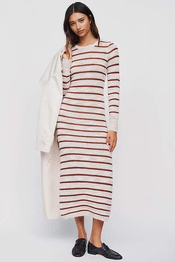 SIEMPRE Sweater Maxi Dress