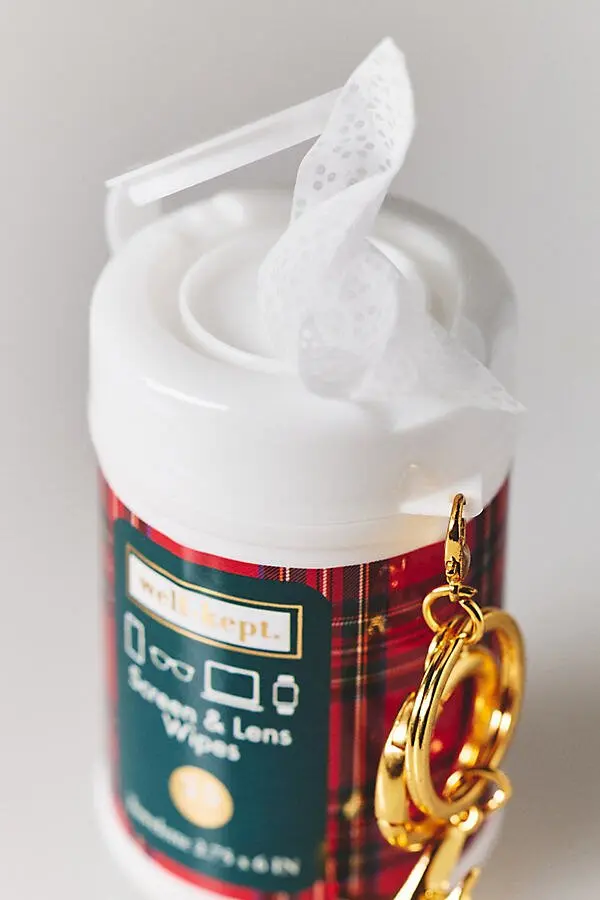 WELL-KEPT Towelettes Royal Stewart Mi Charm Canister