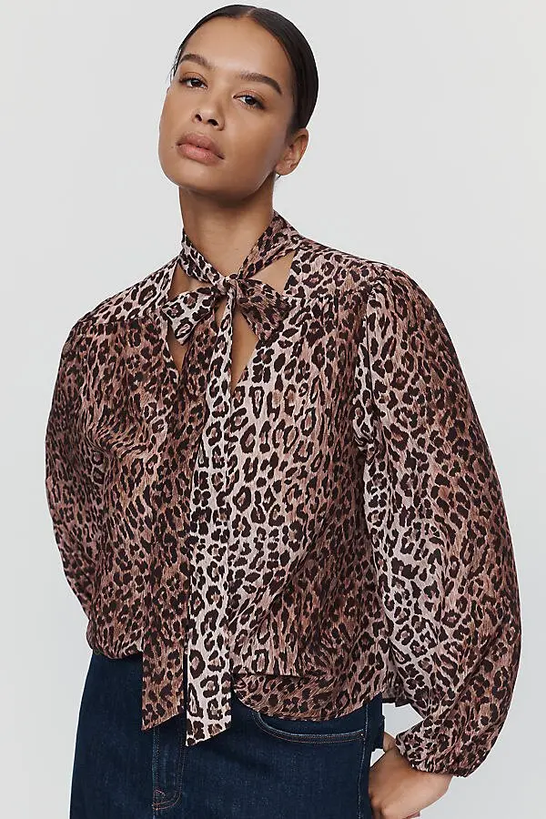 Rixo Moss 100% Silk Blouse