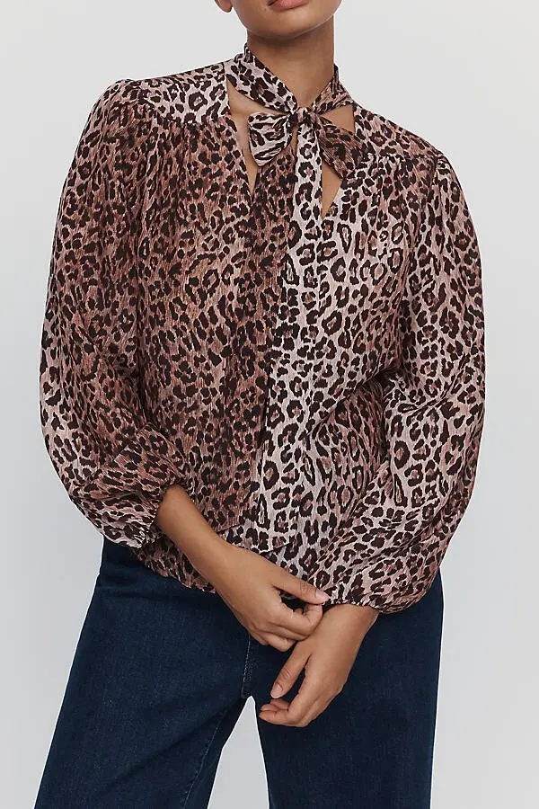 Rixo Moss 100% Silk Blouse