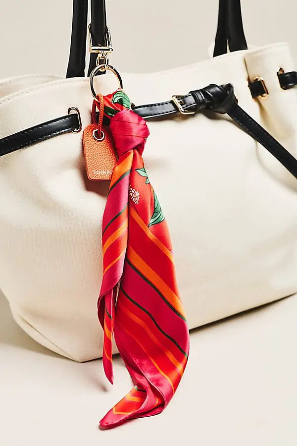 Farm Rio Scarf Keycha - Pink