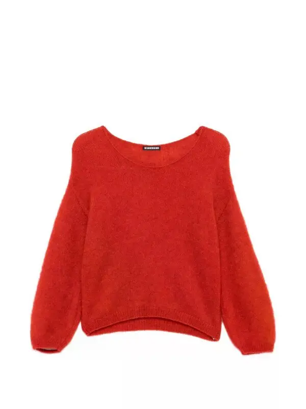 SUSANNE BOMMER Brushed-finish Long-sleeve Sweater