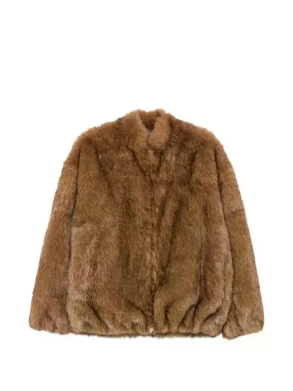 ZOE PARIS Zip-fastening Faux-fur Jacket