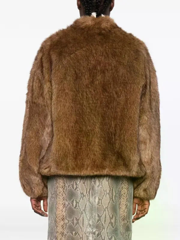 ZOE PARIS Zip-fastening Faux-fur Jacket