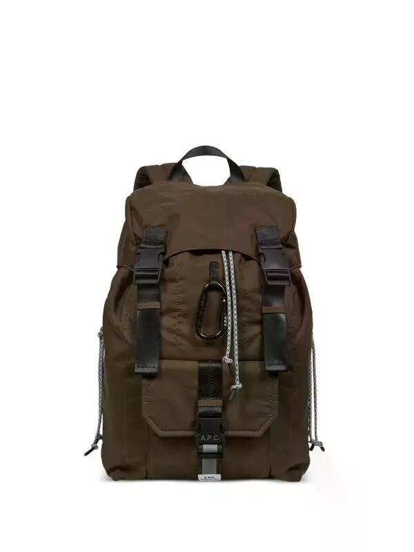A.p.c. Trek 20 Buckle-fastening Carabiner-detail Backpack
