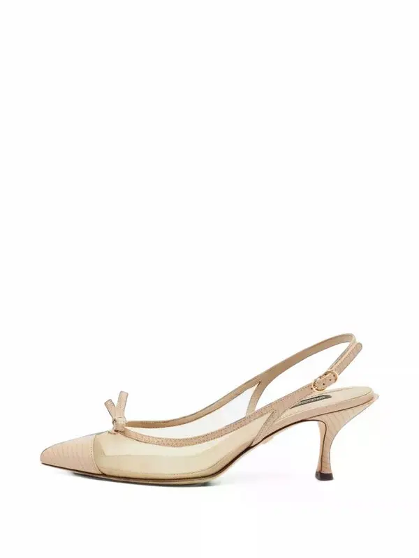 Dolce & Gabbana Lori Lizard-embossed Pumps