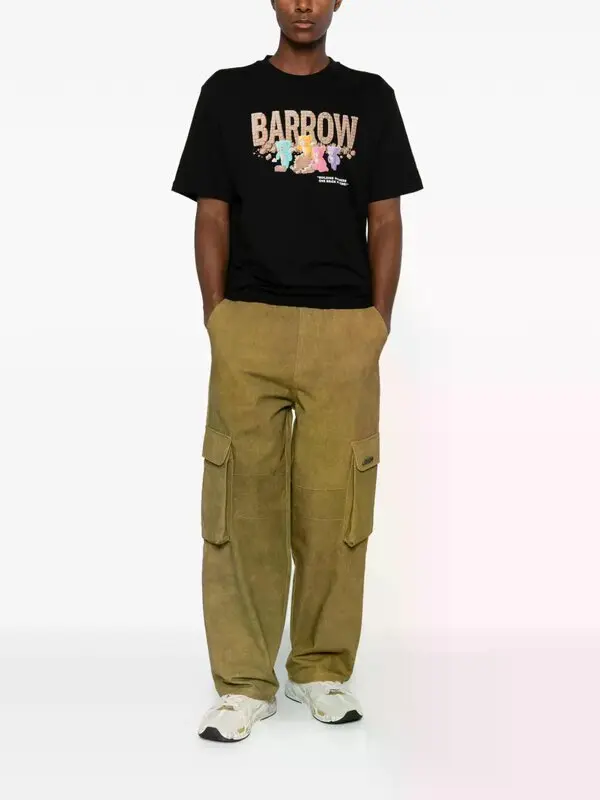 BARROW Graphic-print Cotton T-shirt