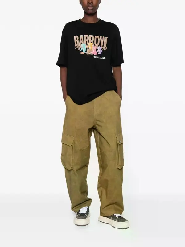 BARROW Graphic-print Cotton T-shirt
