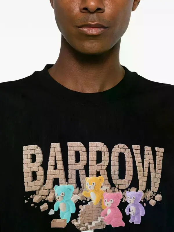 BARROW Graphic-print Cotton T-shirt