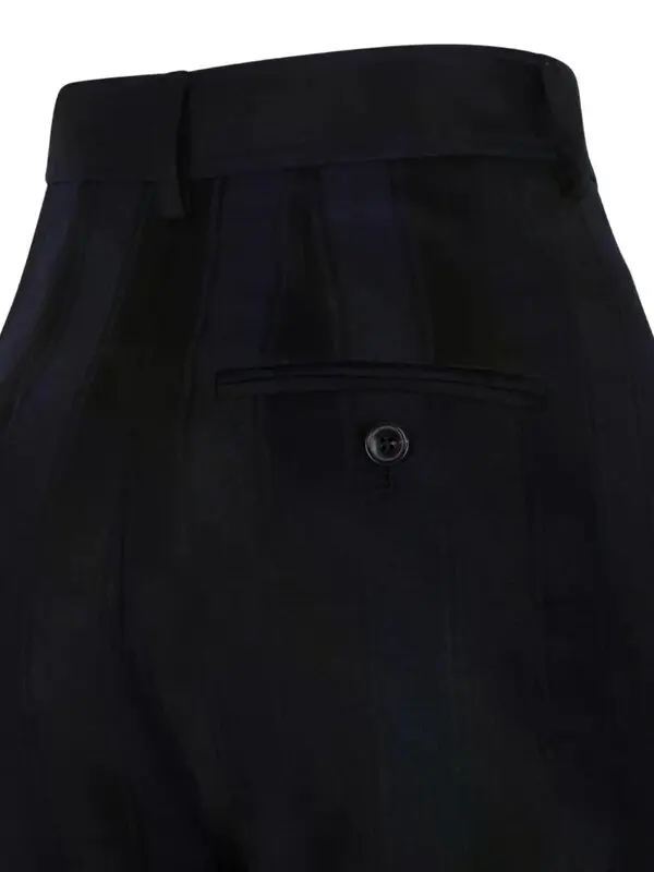 VIVIENNE WESTWOOD Pinstripe-pattern Virgin Wool Trousers