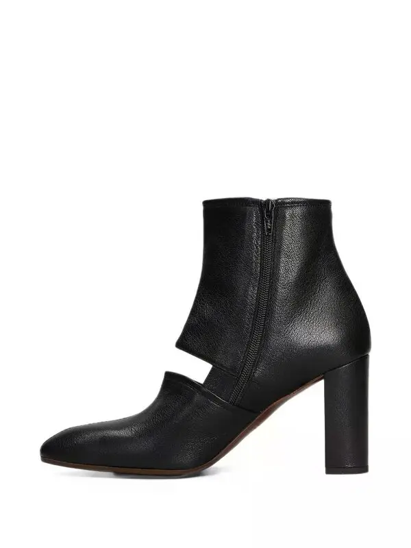 Chie Mihara Eon Cut-out Block-heel Ankle Boots