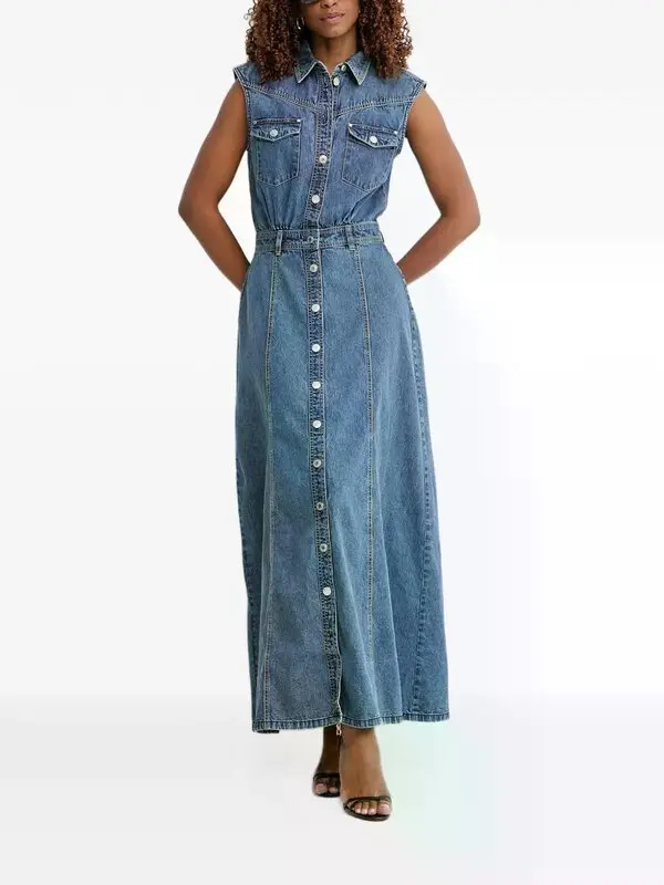 Guess Denim Maxi Dress