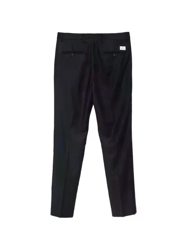 MANUEL RITZ New York Pleated Wool-flannel Trousers