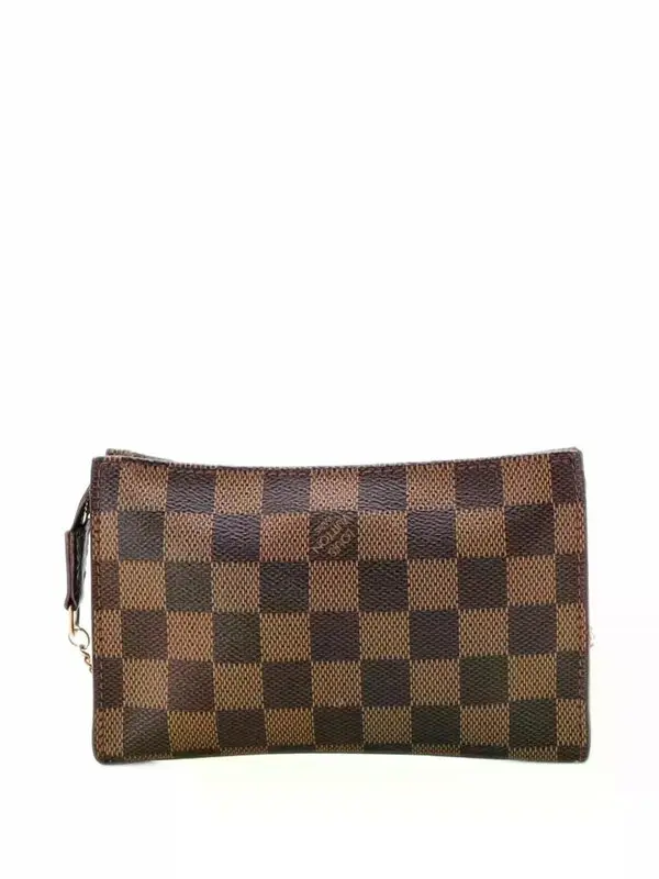 LOUIS VUITTON Vintage Marais Bucket Pochette Damier Pouch