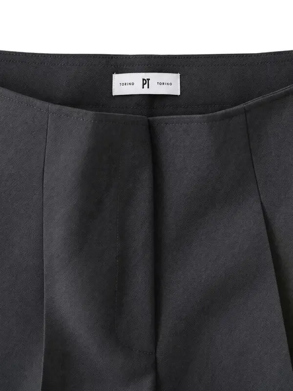 PT TORINO Pleated Wide-leg Trousers