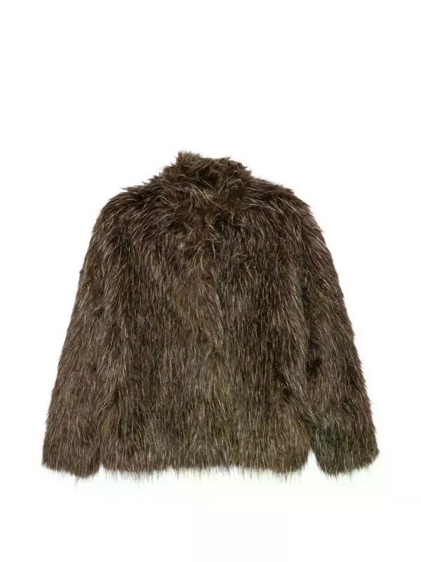 ZOE PARIS Long-sleeve Faux-fur Jacket