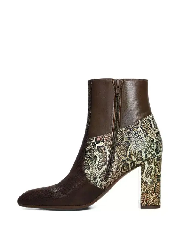 Chie Mihara Etyu Snakeskin-effect Ankle Boots