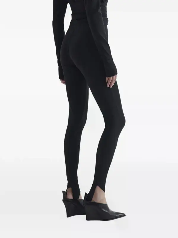 IRO PARIS Titanium Gathered Stirrup Leggings