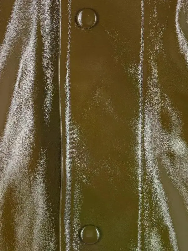 NAMACHEKO Brigham Hooded Leather Jacket