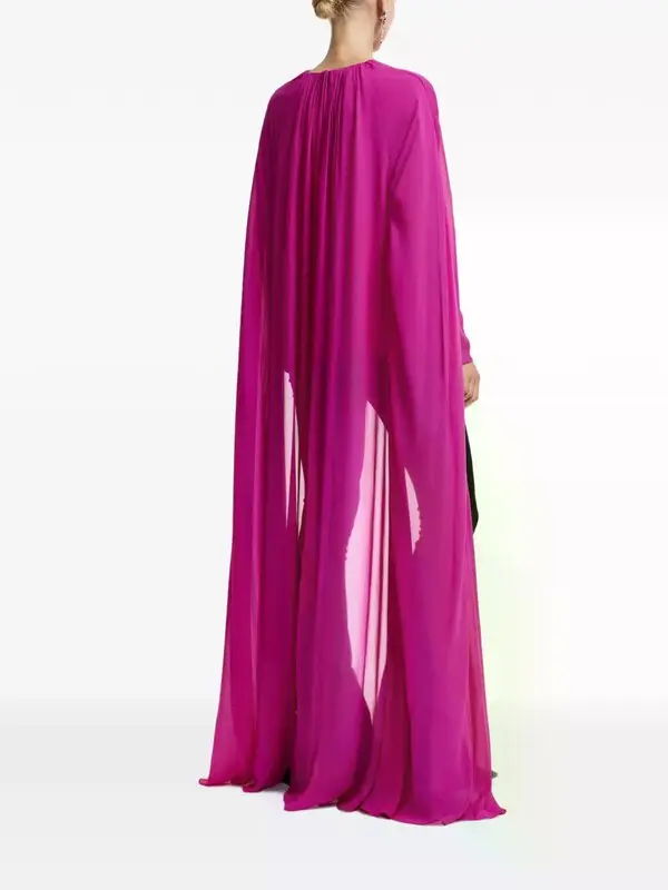 Essentiel Antwerp Kiyoki Cape-overlay Long-sleeved Blouse
