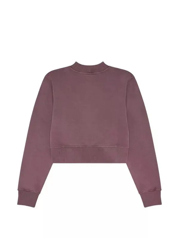Palm Angels Slogan-print Cropped Sweater