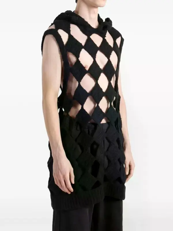 Rick Owens Sarutanya Hooded Tank