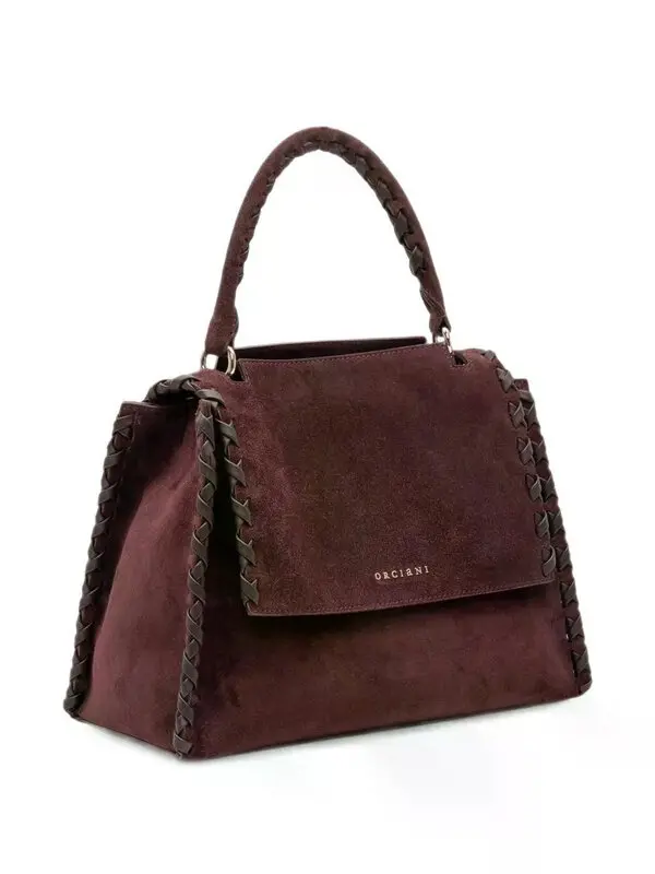 Orciani Medium Sveva Whipstitch-trim Tote Bag