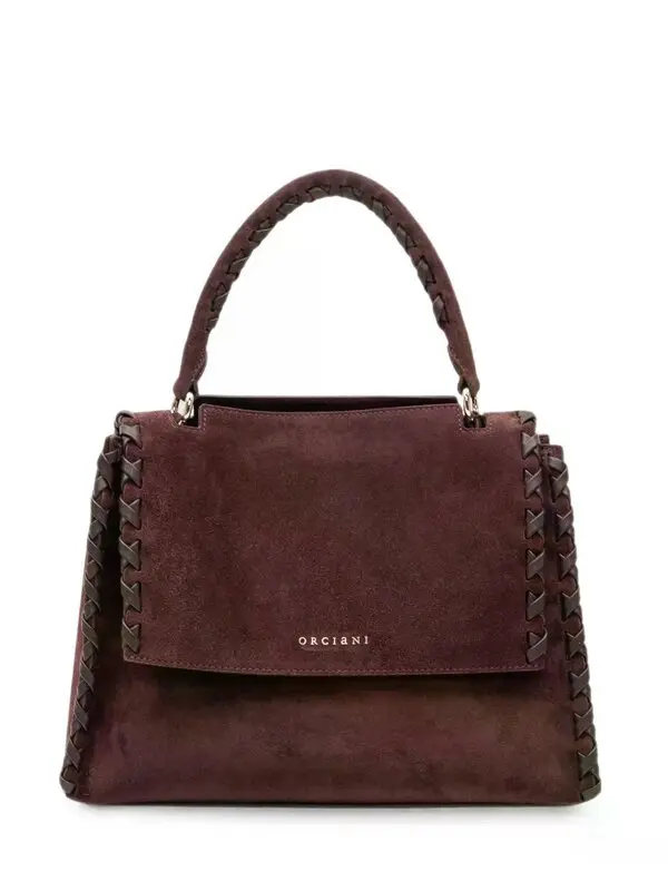 Orciani Medium Sveva Whipstitch-trim Tote Bag