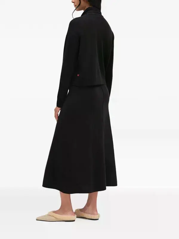 Chinti & Parker Tie-neck Button-up Cardigan
